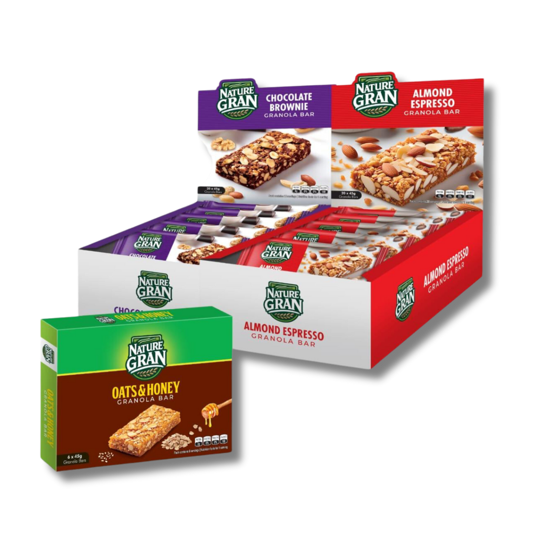 Nature Gran's Best Granola Bars & Crunchy cereals