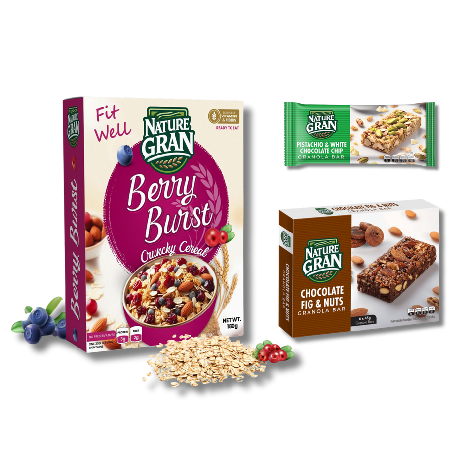 Nature Gran's Best Granola Bars & Crunchy cereals