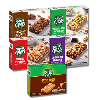Nature Gran's Best Granola Bars & Crunchy cereals