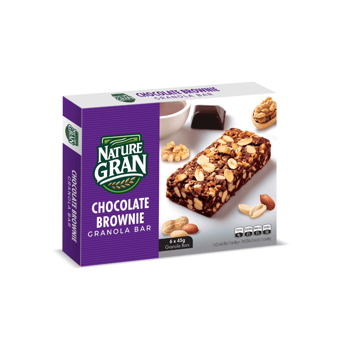 Flavored Cereals 6-Bar Box – Fuel Your Day Naturally – Nature Gran