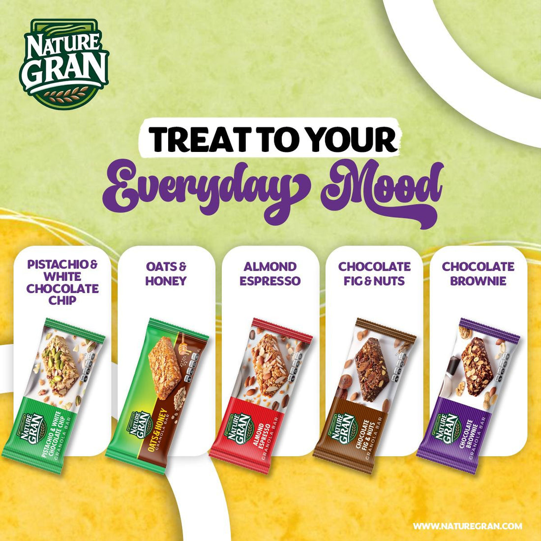 Nature Gran's Best Granola Bars & Crunchy cereals