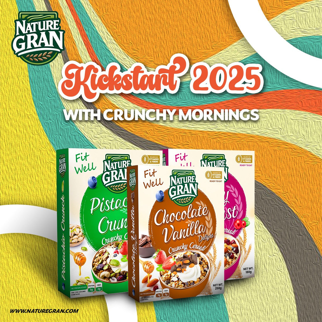 Nature Gran's Best Granola Bars & Crunchy cereals